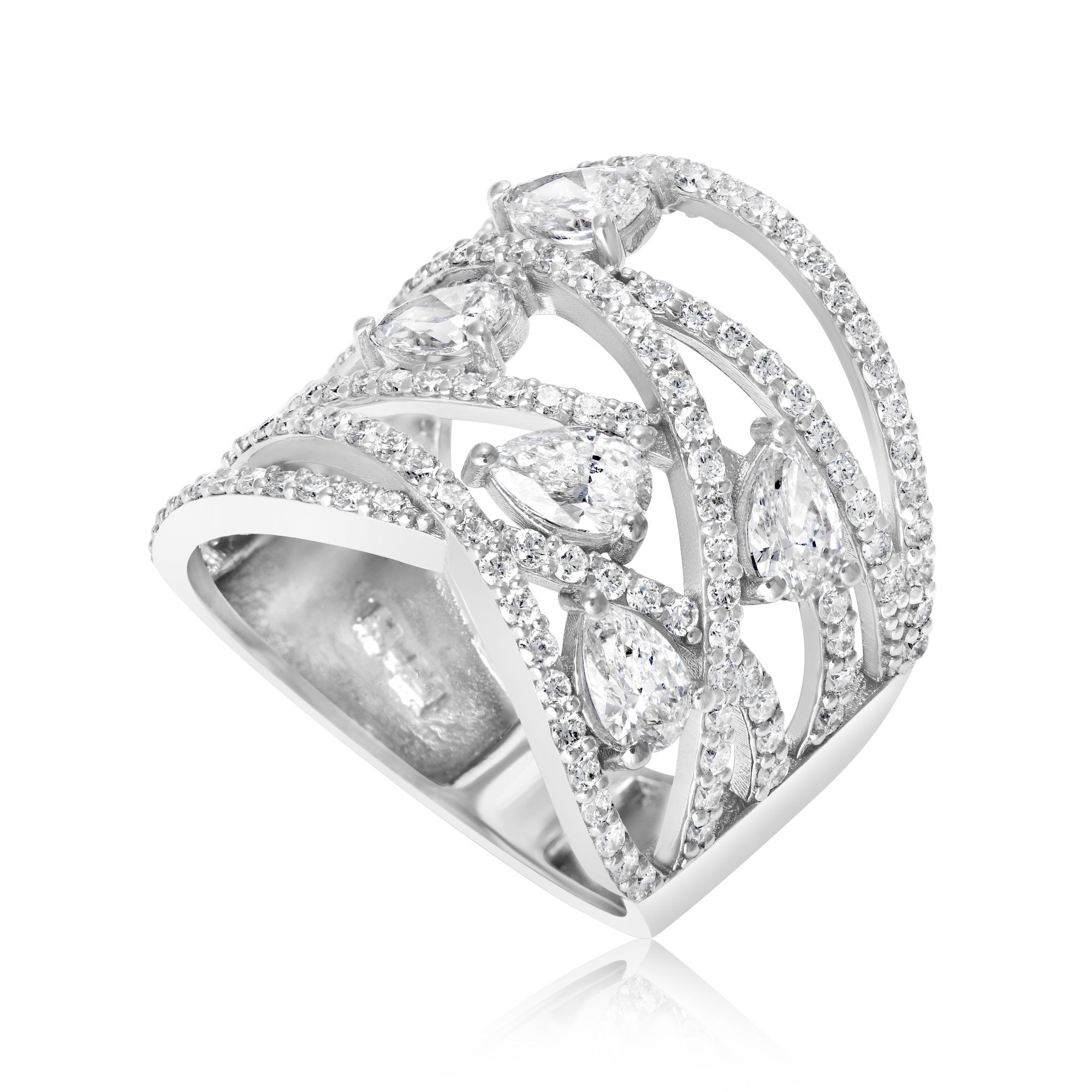 טבעת יהלומים מעבדה בעיצוב אישי Bonani – תכשיט יוקרתי בעבודת יד - בונאני ...